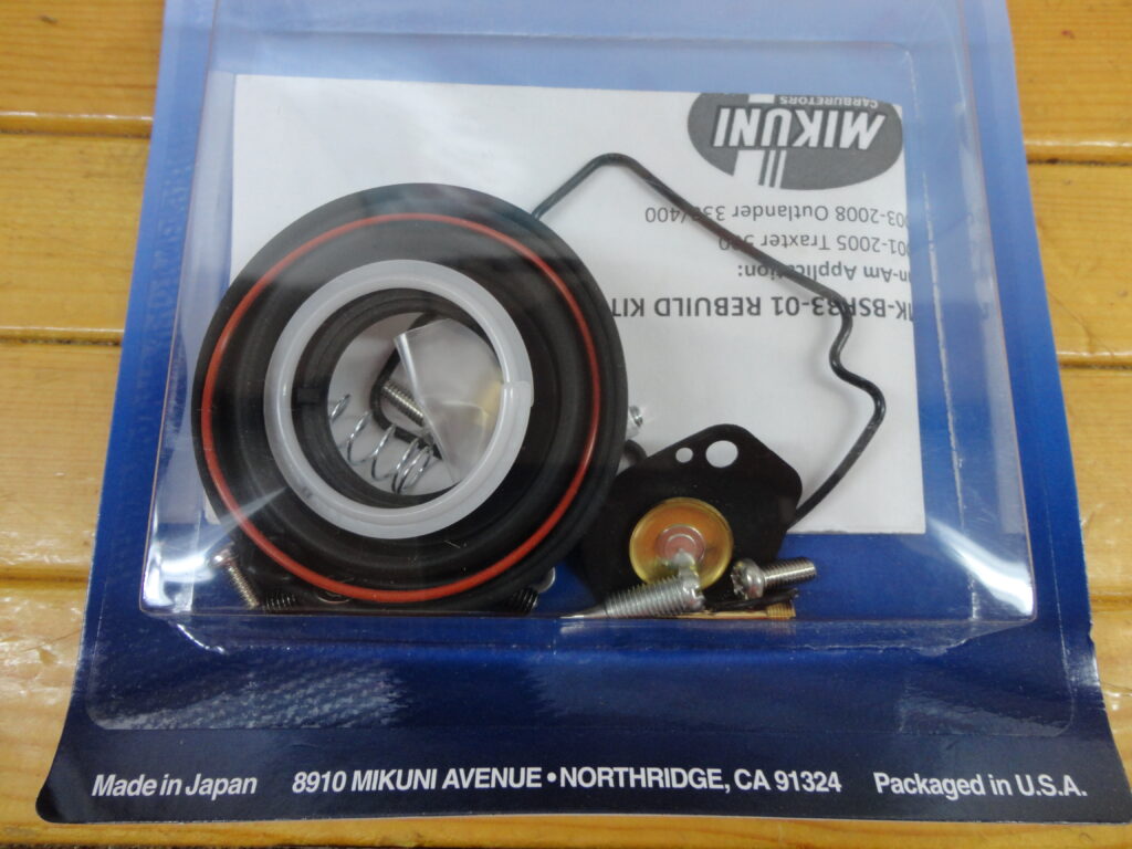 Mikuni MK-BSR33-01 carburetor repair kit fits John Deere Buck Can Am ...